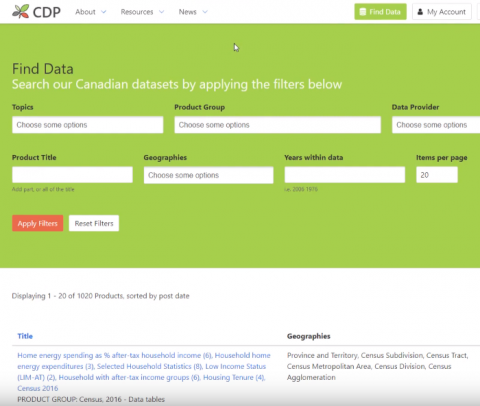 Home | The Community Data Program